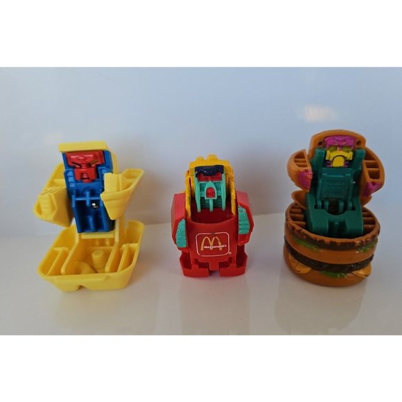 McDonald's | Toys | Mcdonalds Changeables Happy Meal Toy Lot Set 987 ...